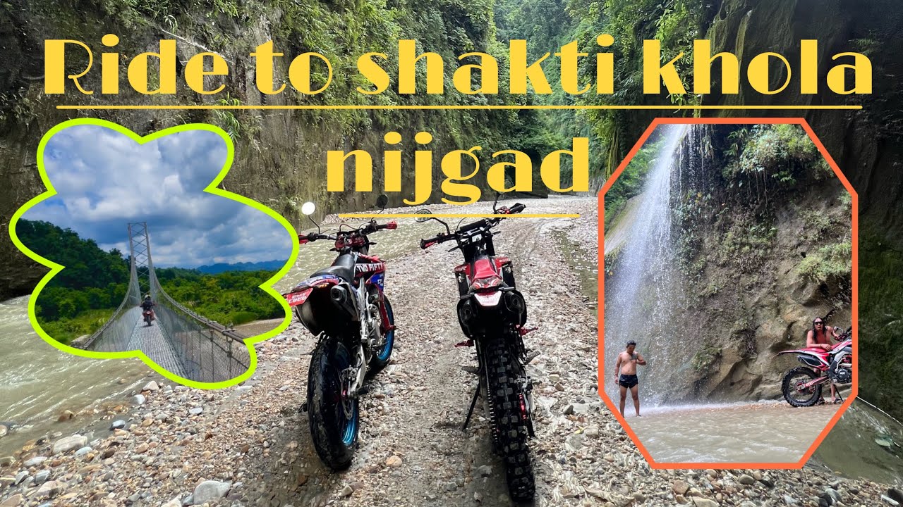Shakti khola jharna ride nijgad - YouTube