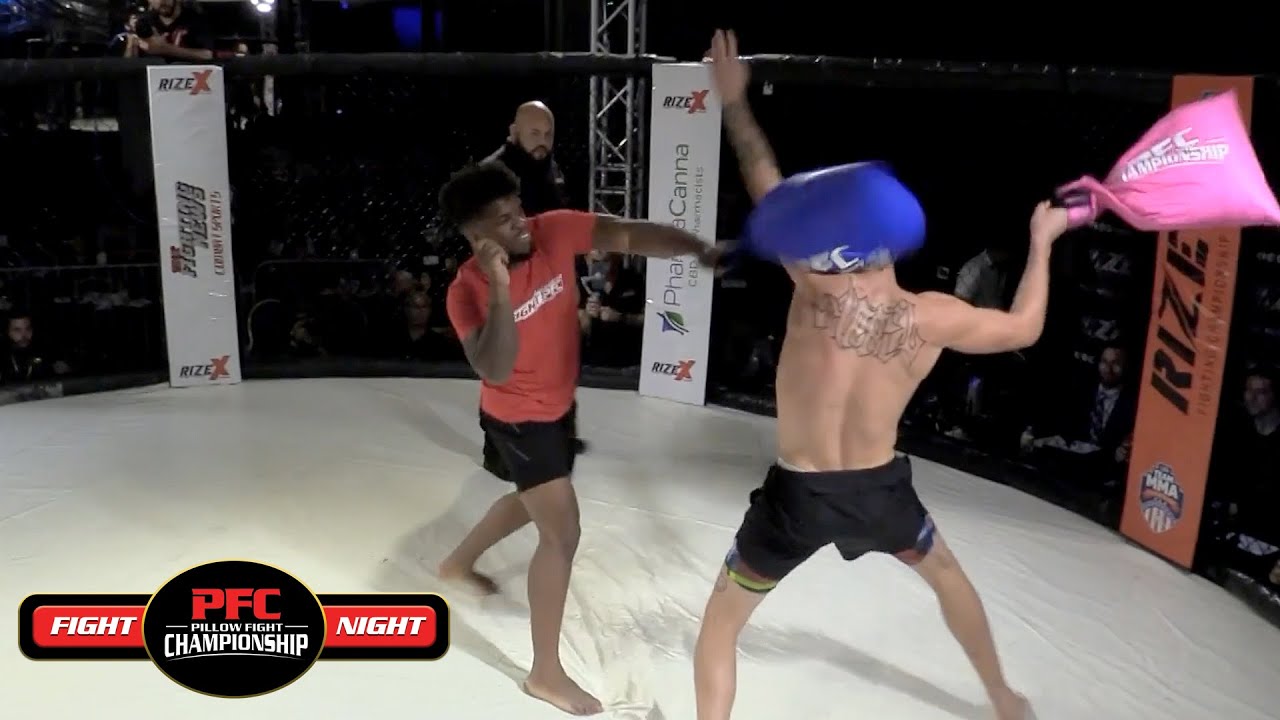 Prince Logan vs. Parker Appel: Pillow Fight Championship | Rize PFC Fight Night - YouTube