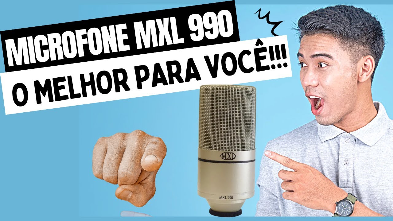 Microfone Condensador MXL 990 - YouTube
