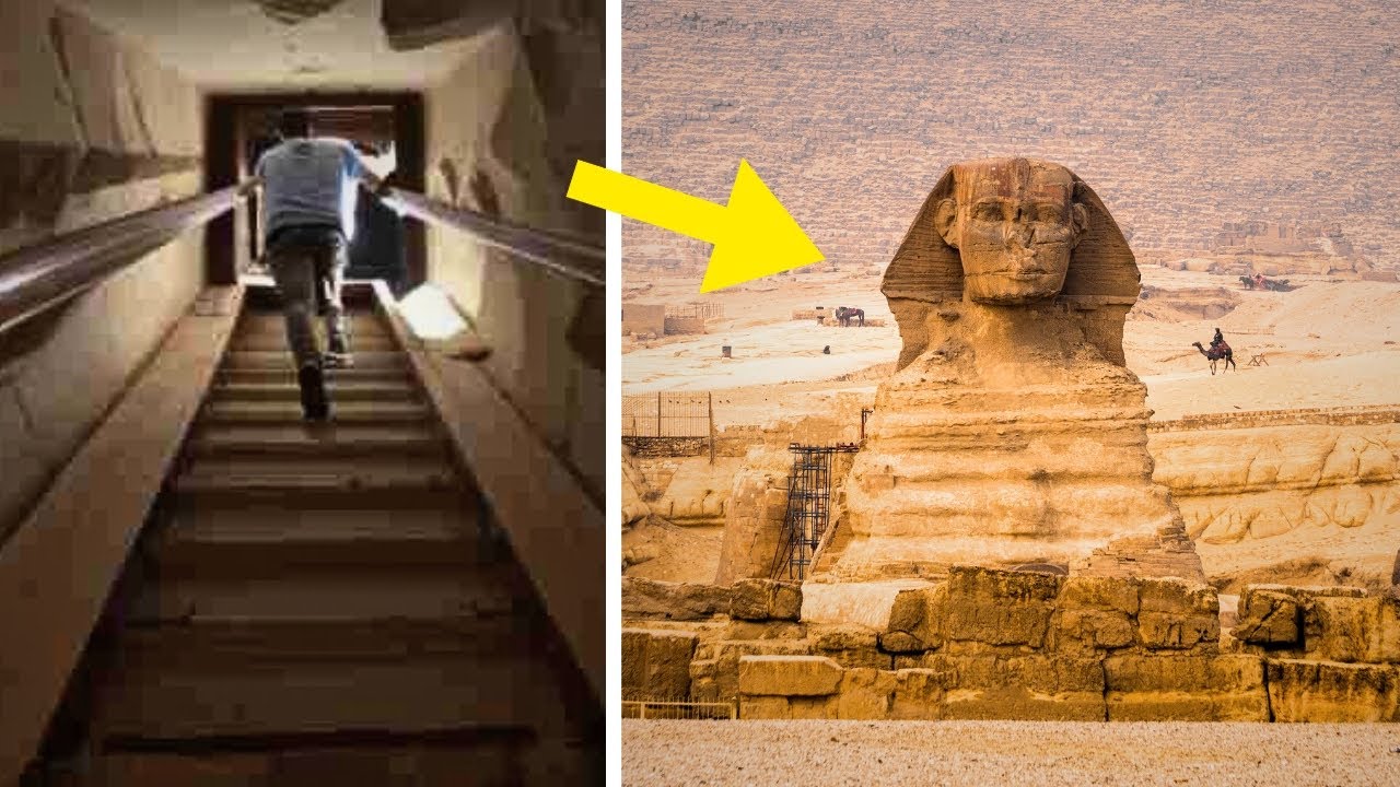 Secret Photos Under the Great Sphinx of Egypt! Hidden Tunnels CONFIRMED ...