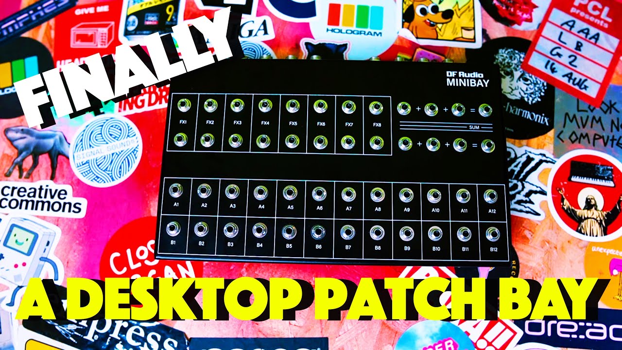 The minijack patchbay we've all been waiting for [DF Audio Minibay ...