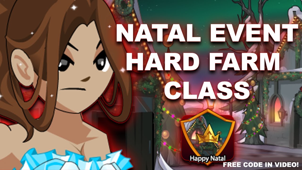 ‹CHRISTMAS› NATAL EVENT PREVIEW +1 HARD FARM CLASS - RedHero Aqw - YouTube