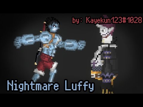 Nightmare Luffy Mod One Piece | Melon Playground - YouTube