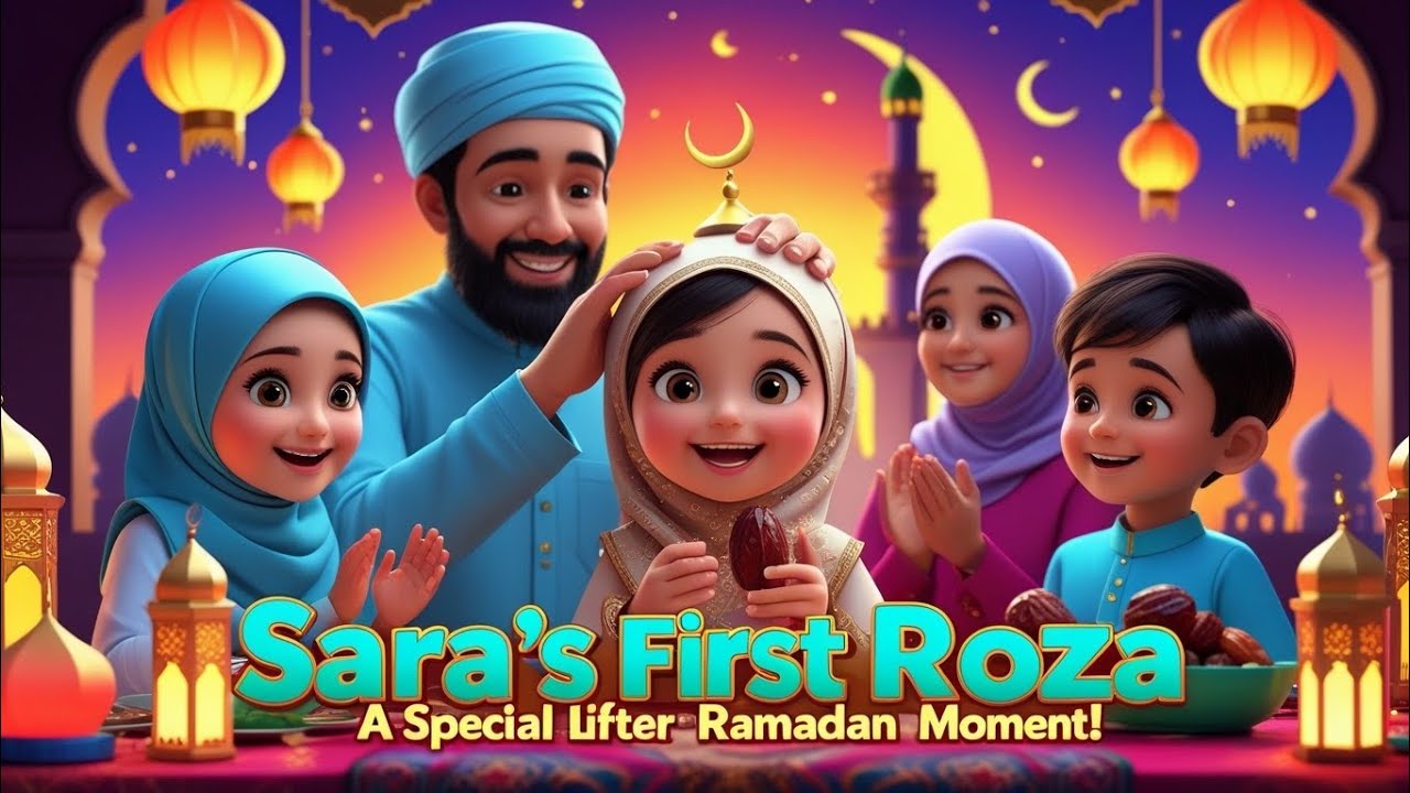 Sara’s First Roza |A Heartwarming Ramadan Story for Kids | English ...