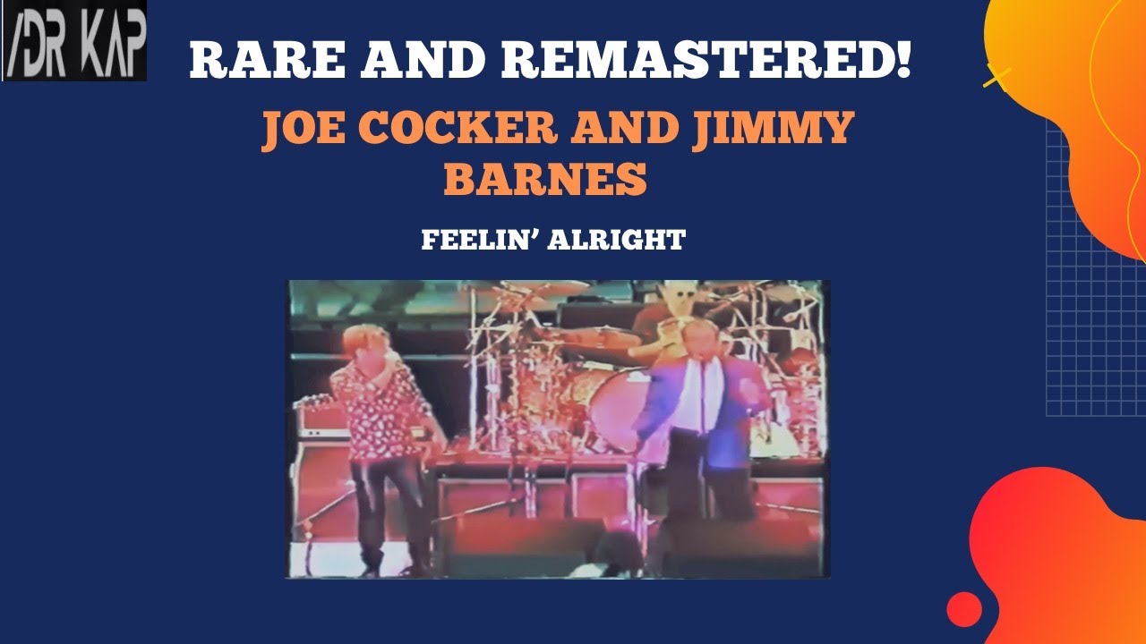 Rare performance: Cocker and Barnes - Feelin' Alright - YouTube