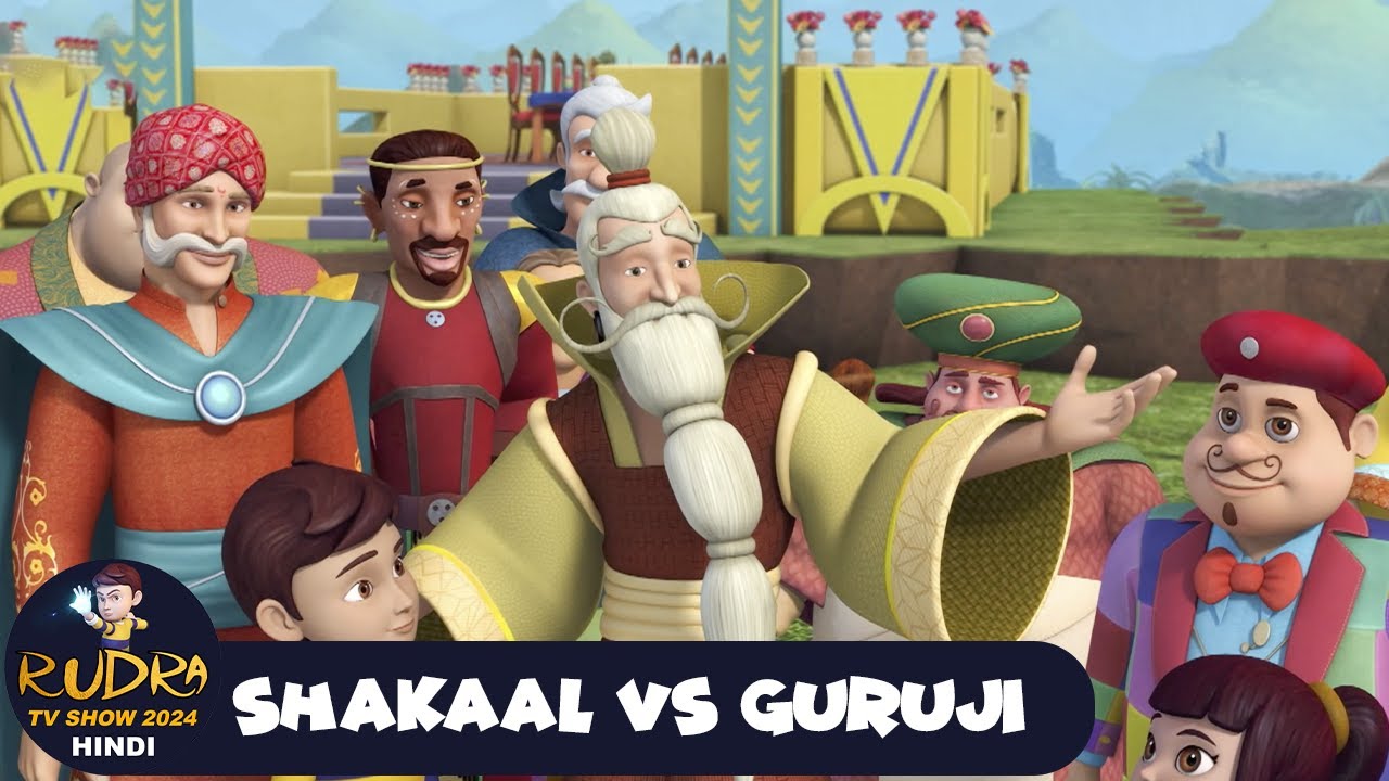 Shakaal Vs Guruji | रुद्र | Rudra | Action Cartoon | Super Episode ...