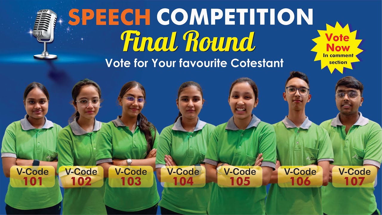 Grand Finale Speech Competition || PLUS LEARNING SIP-Batch | School ...