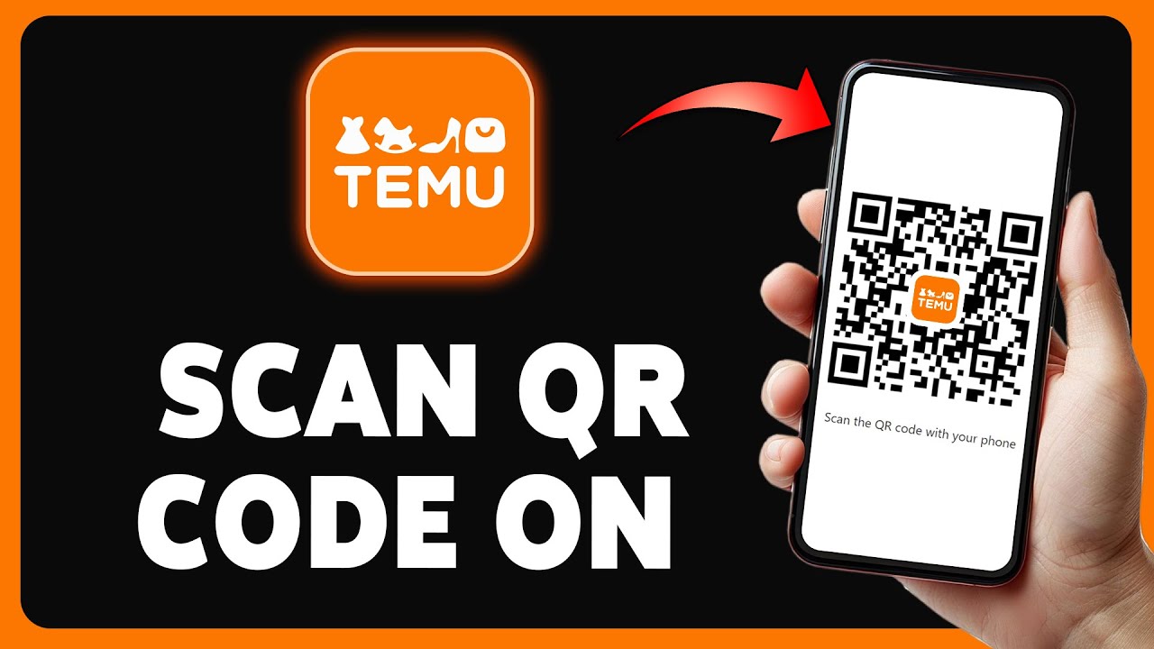 How To Scan QR Code On Temu 2024 - YouTube