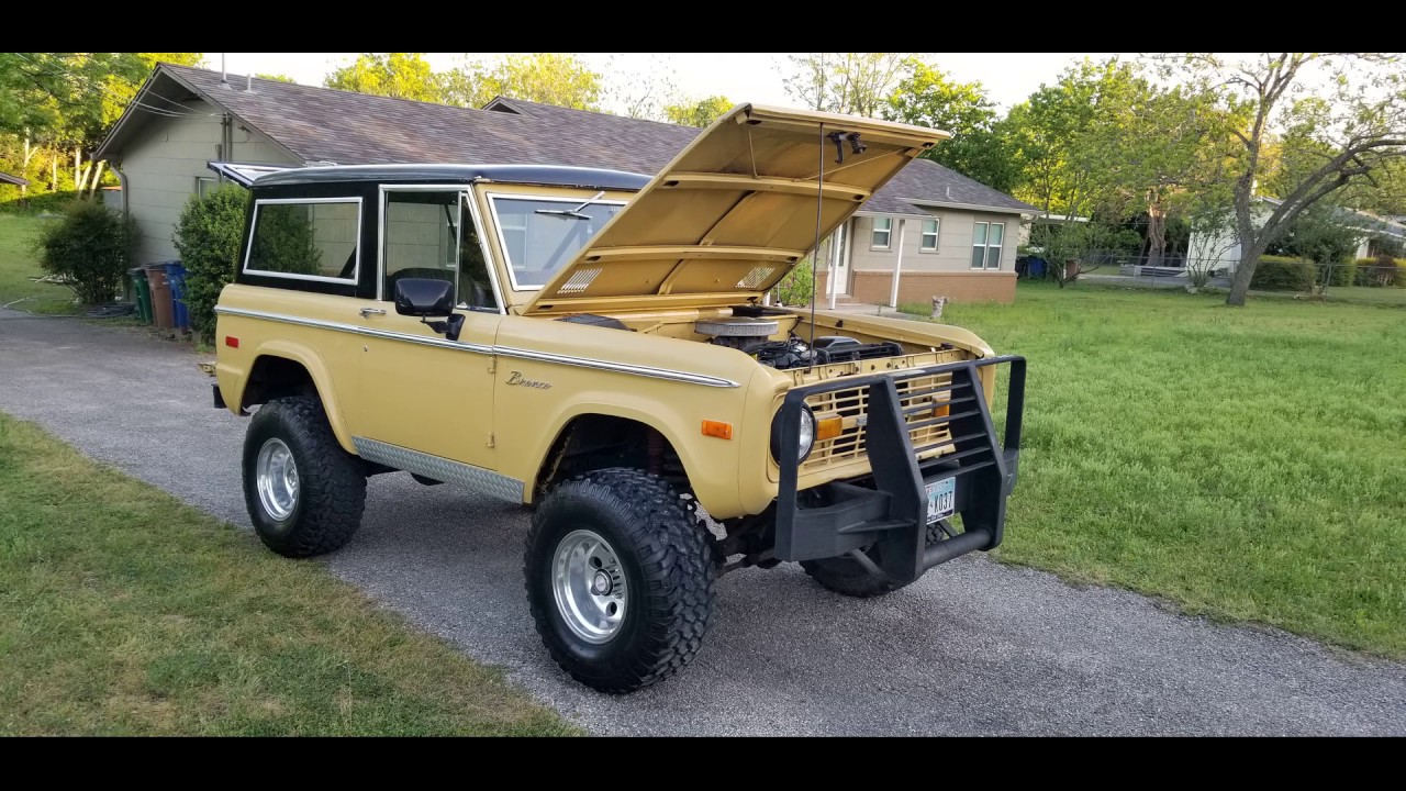 1972 Bronco - Walk around and drive : I hope the 2020 Bronco looks like ...