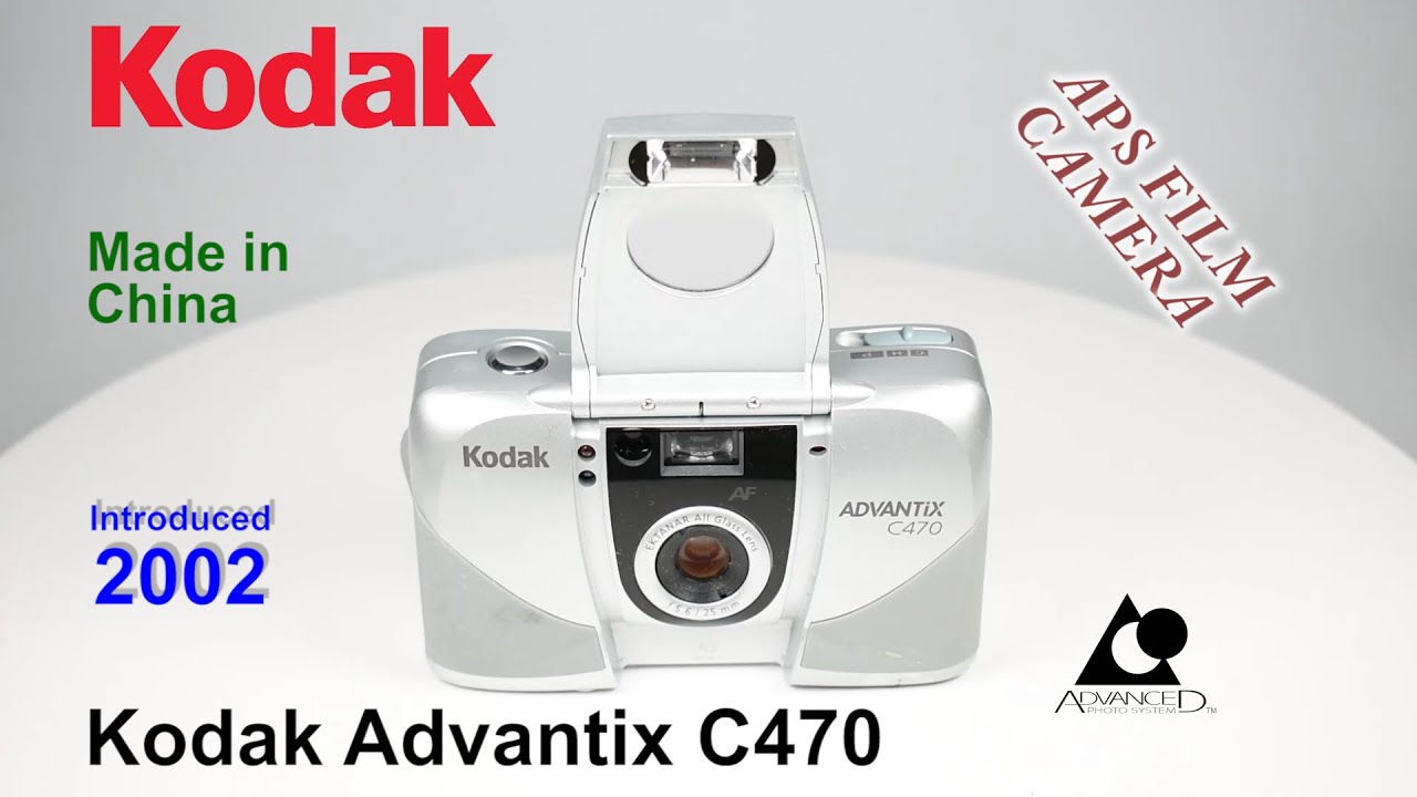 2002 Kodak Advantix C470 - APS Film Camera - YouTube