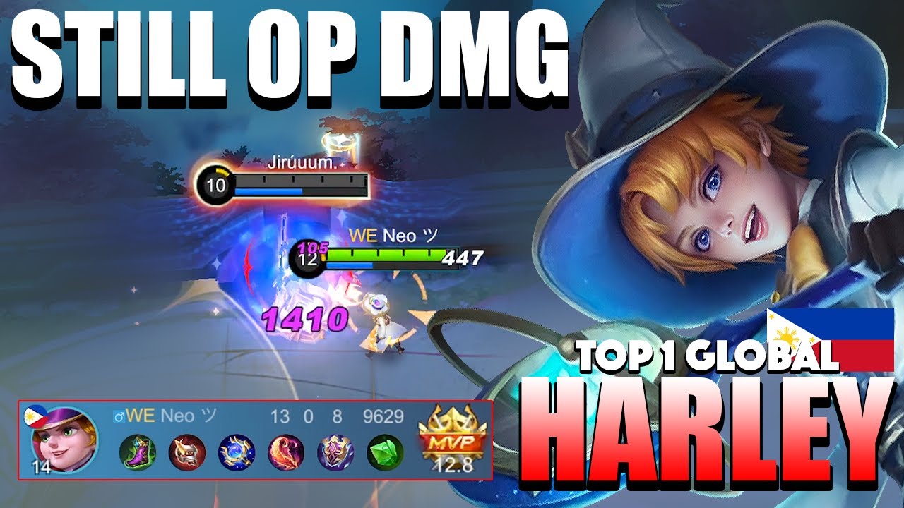 Harley Pulsar Prodigy Still OP Dmg?! Perfect Play | Top 1 Global Harley ...