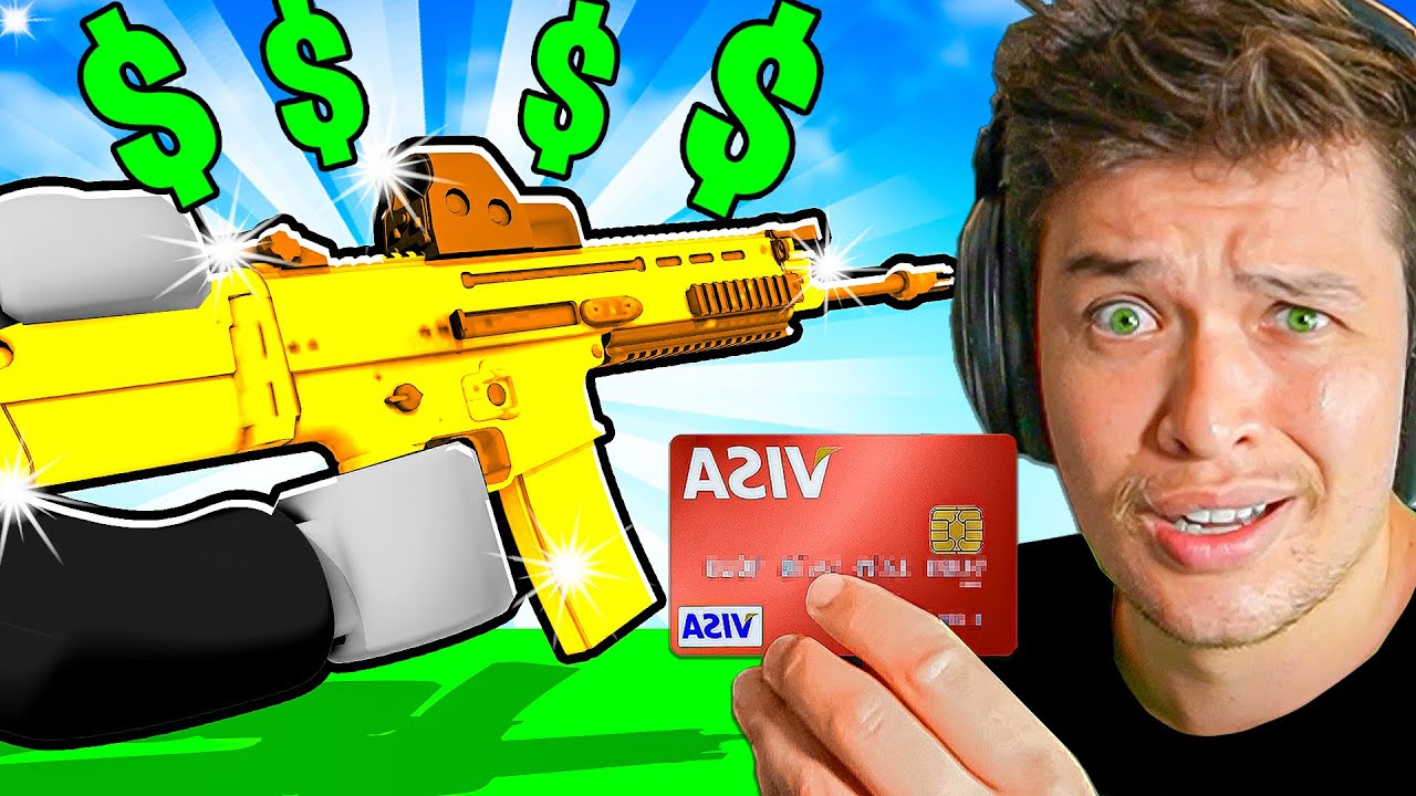 Comprando LAS ARMAS MÁS PODEROSAS en ROBLOX! - YouTube