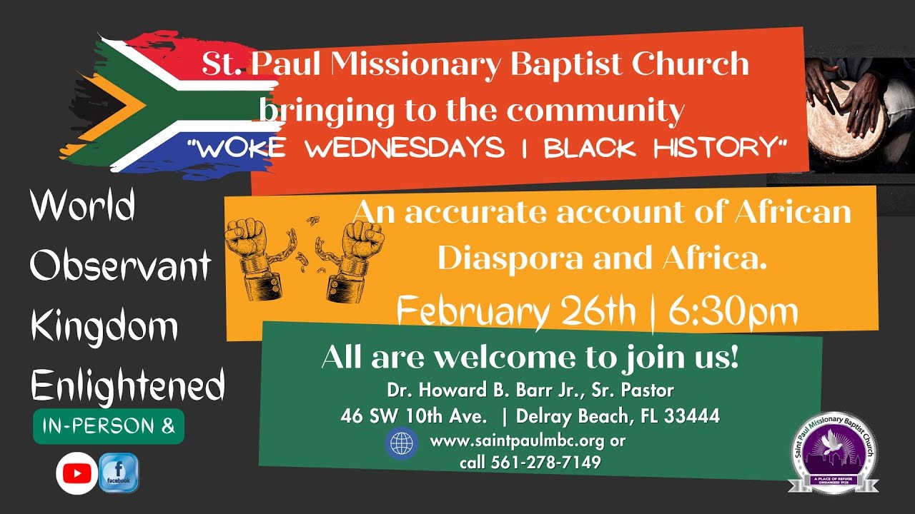 Woke Wednesday | Black History, February 26, 2025 - YouTube