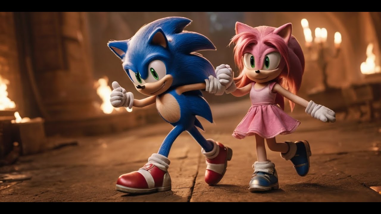 43. Sonic and Amy Rose Dance of the Midnight Stars - YouTube