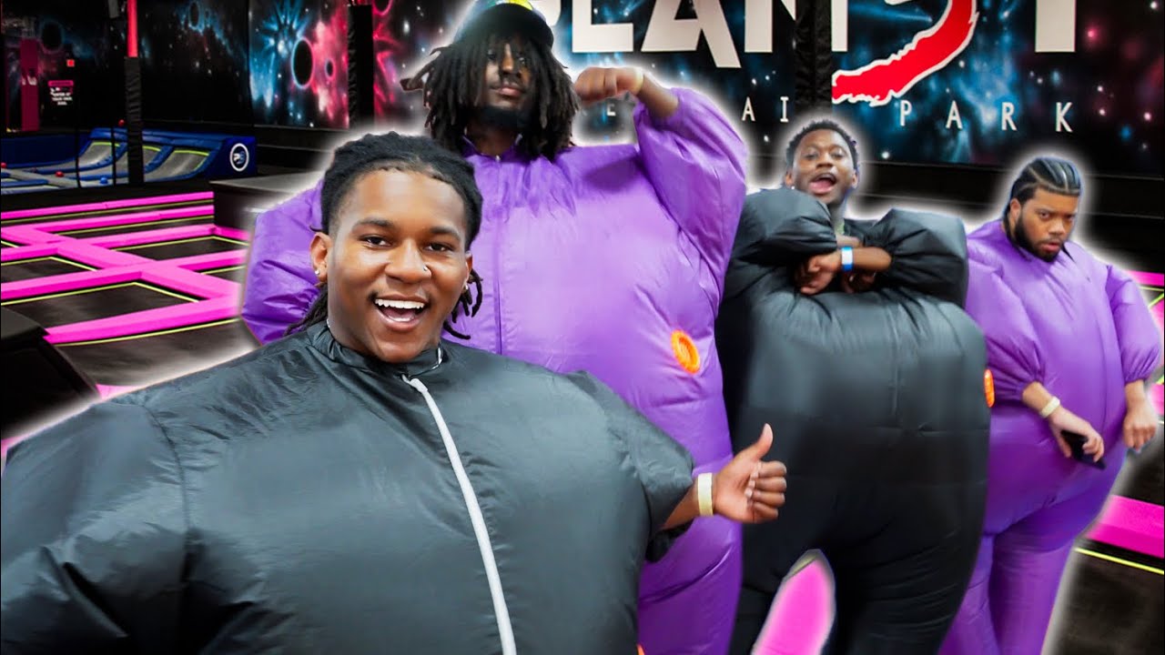 Extreme fat suit challenge - YouTube