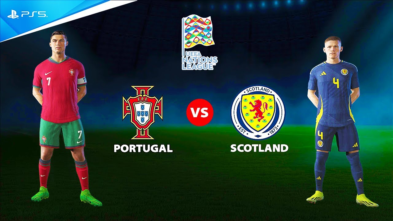 FC 24 | PORTUGAL VS SCOTLAND | UEFA NATIONS LEAGUE 24/25 FULL MATCH ...