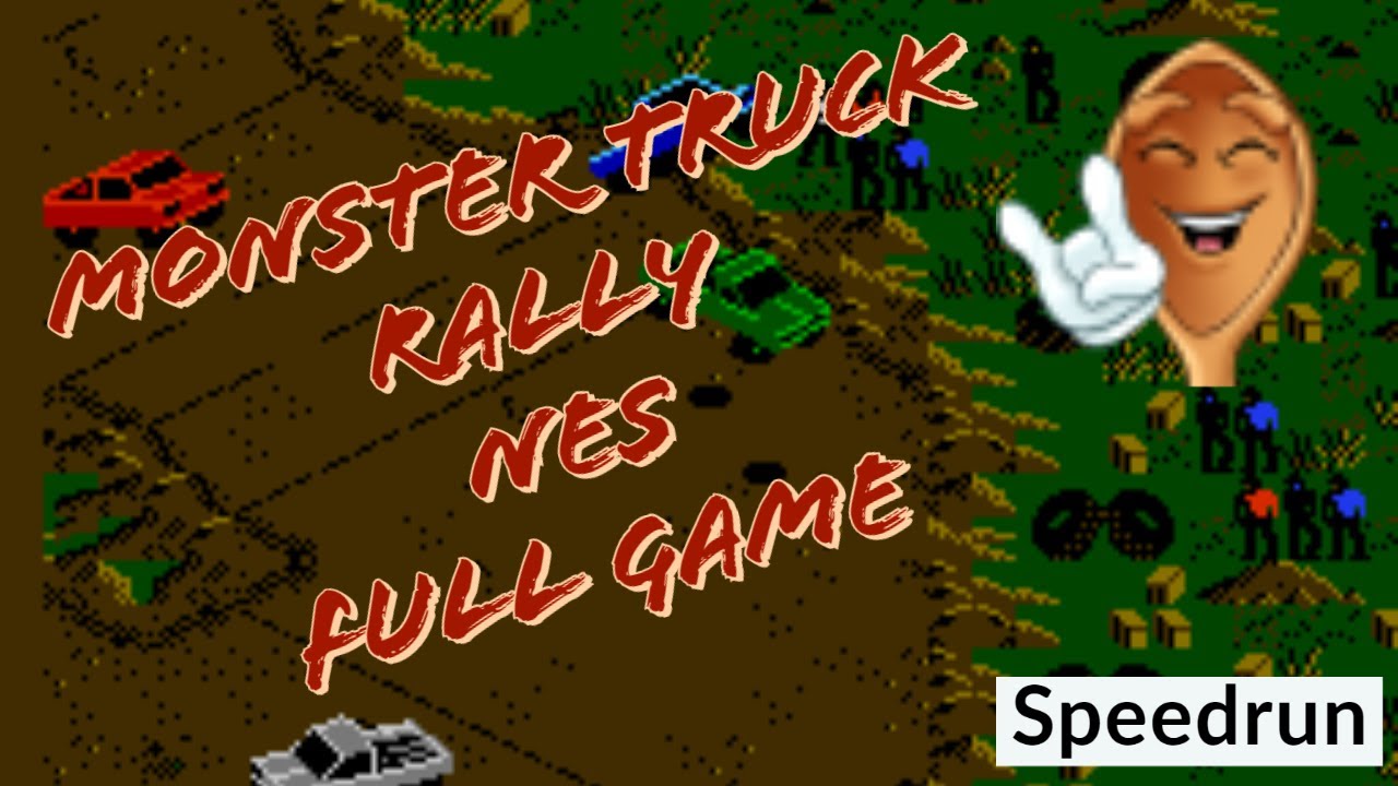 Monster Truck Rally | NES | Full Game Speedrun - YouTube