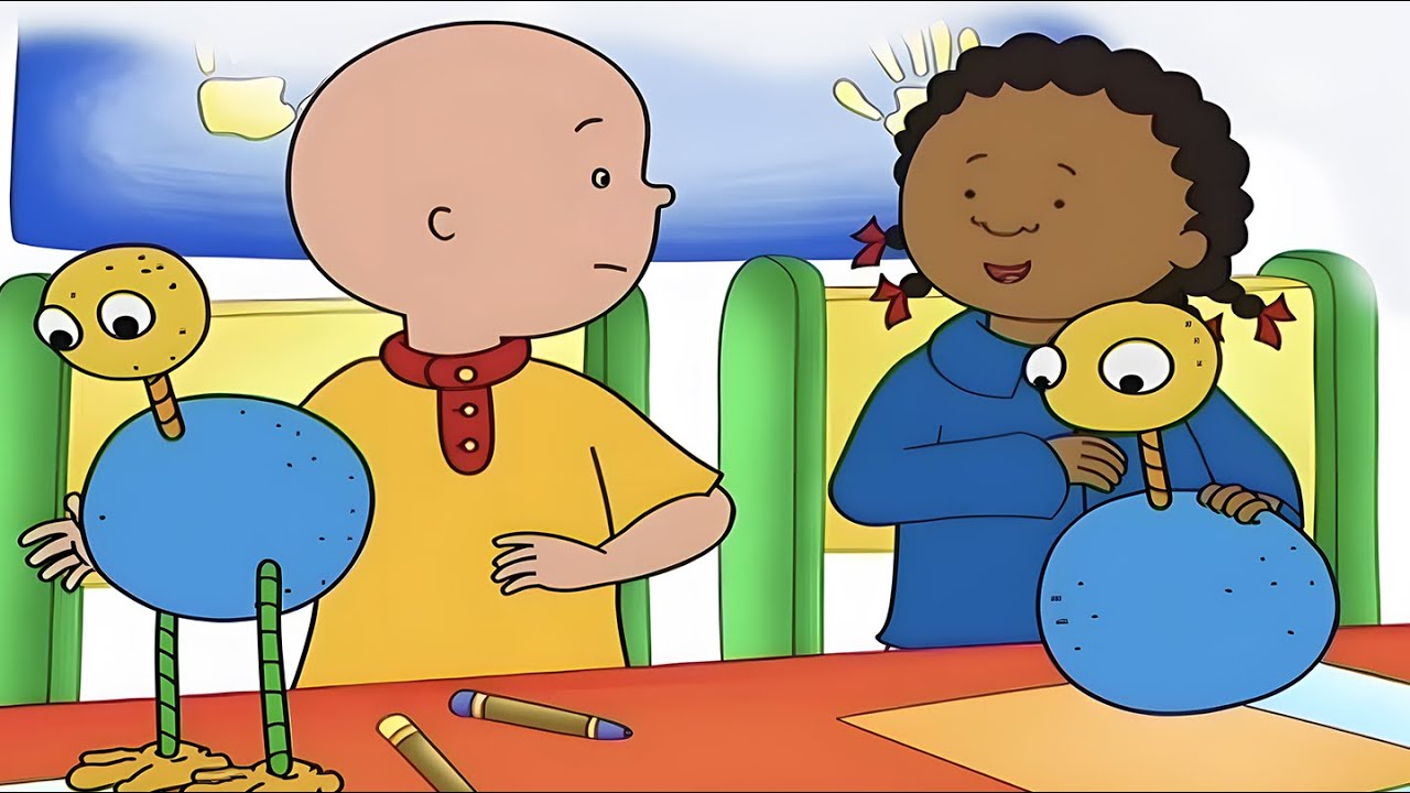Clementine Beni Kopyalıyor | Caillou Klasikleri | Caillou Türkçe ...