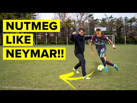 3 ways to nutmeg like Neymar | Learn panna skills