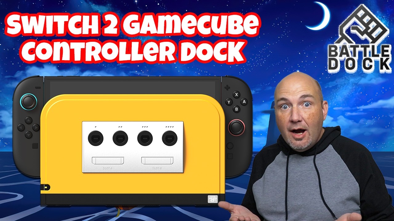Use Gamecube Controllers On Switch 2 | Retro Fighters BattleDock - YouTube