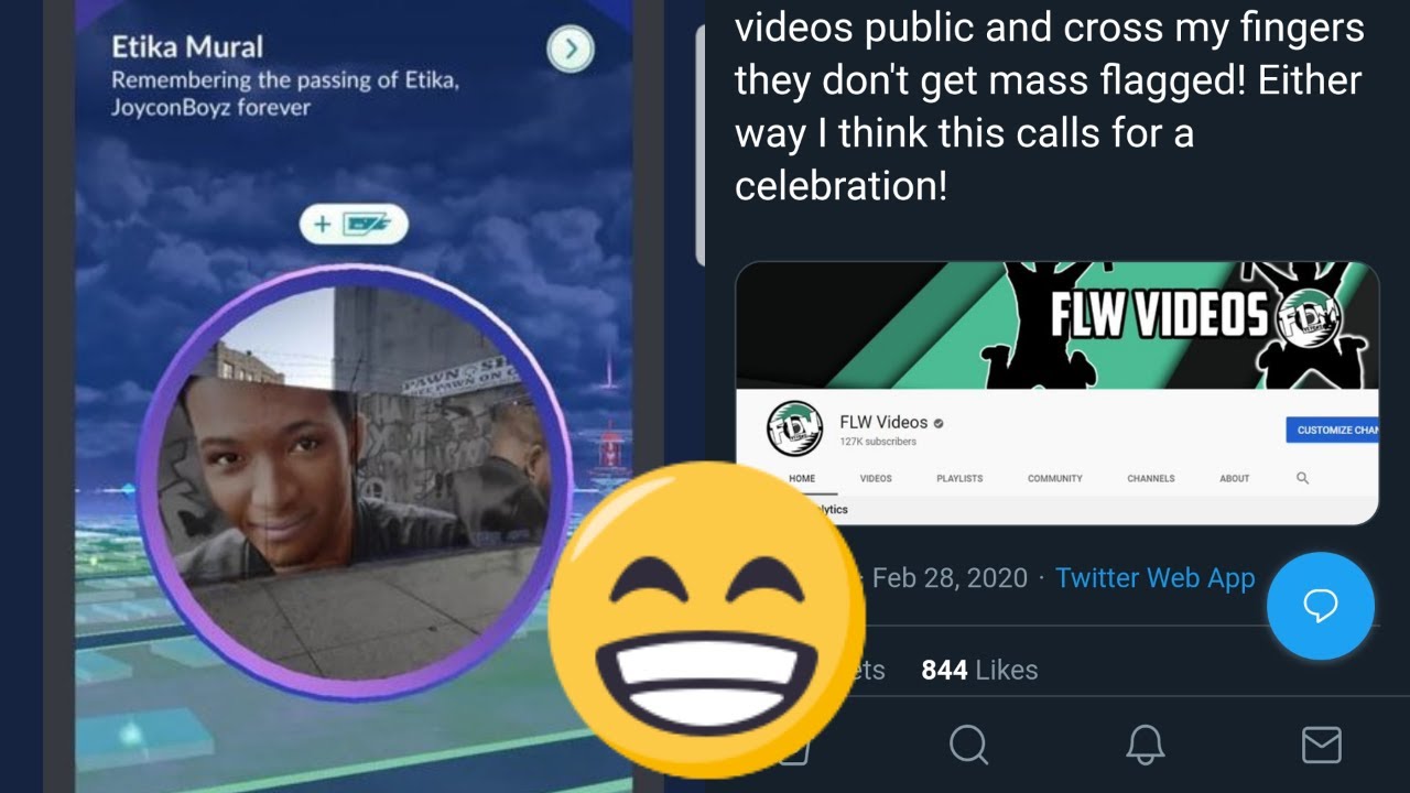 FLW Videos Got His MAIN Channel Back! Etika Forever Immortalized In ...
