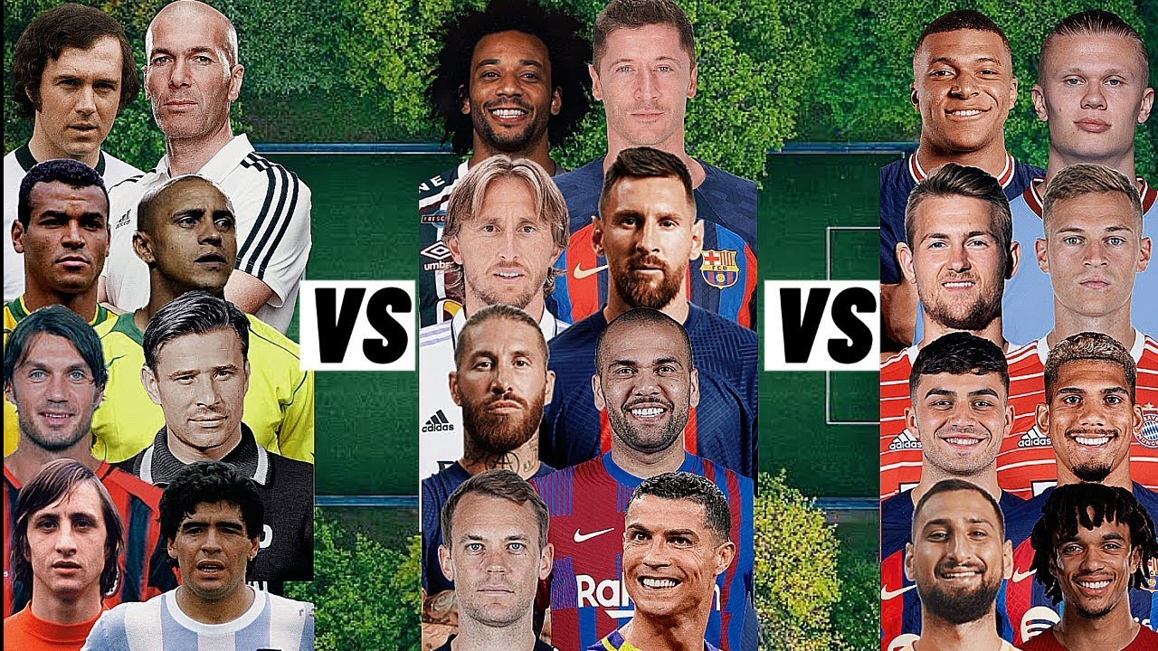 Past LEGENDS 🆚 Present LEGENDS 🆚 Future LEGENDS 😮🔥 ( 11 V 11 V 11 ) Who ...