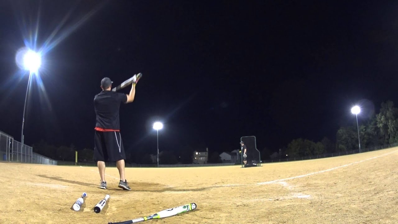 Nick Vance hitting the new 2016 Louisville Slugger Super Z Dual Stamp ...