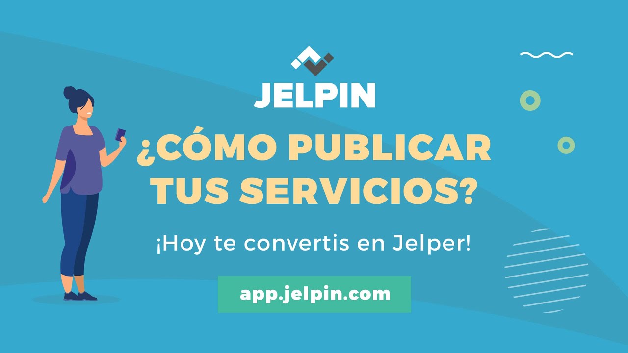 ¿Cómo publicar tus servicios en JELPIN? - YouTube