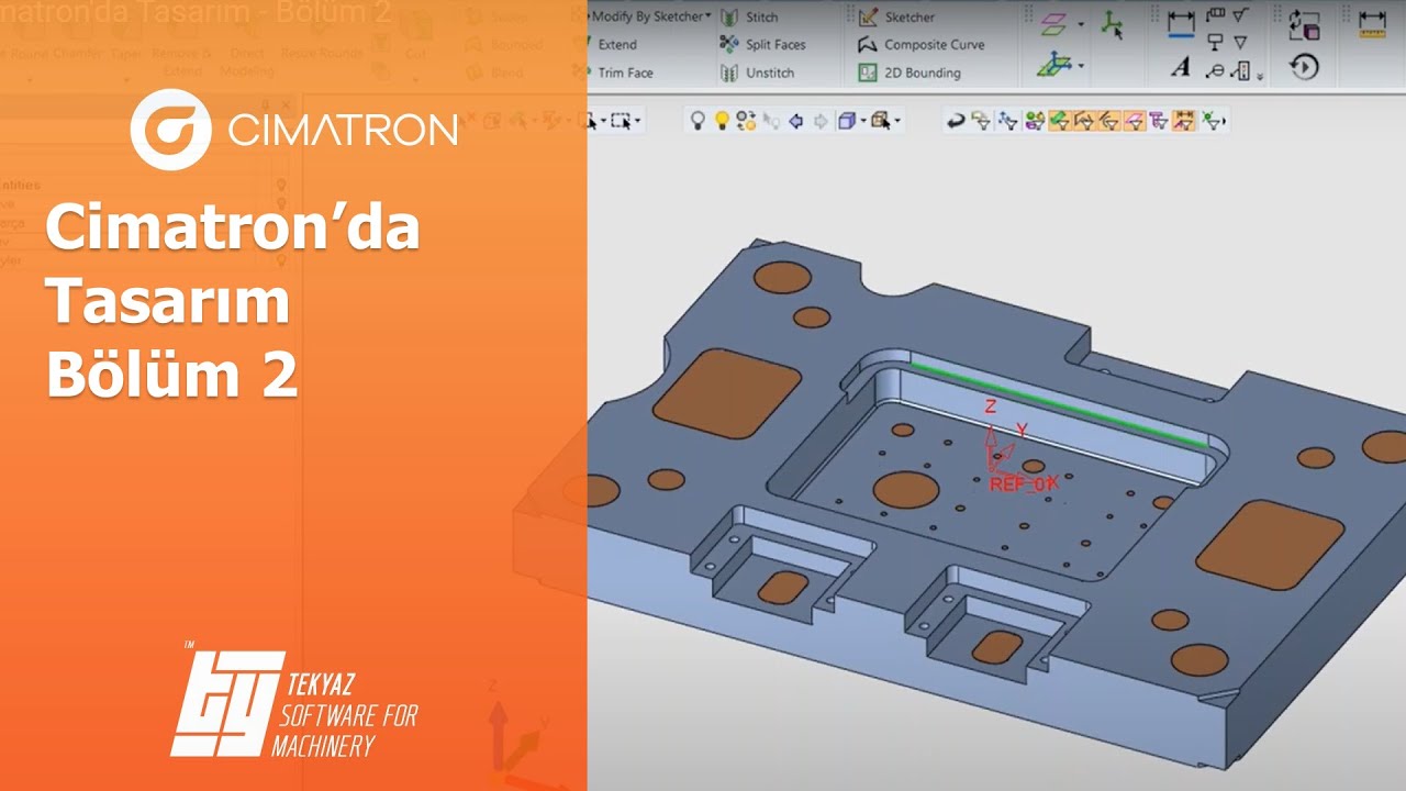 Cimatron'da Tasarım - Bölüm 2 - YouTube