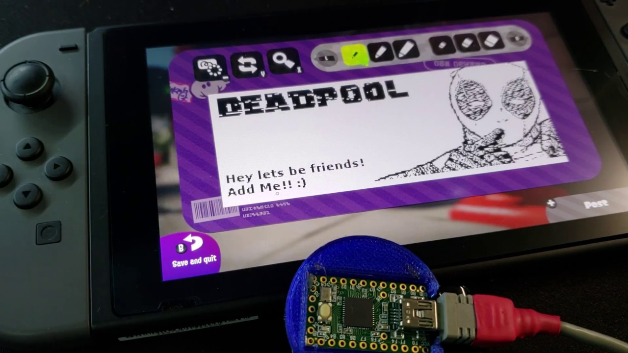 Nintendo Switch Splatoon 2 Drawing - YouTube