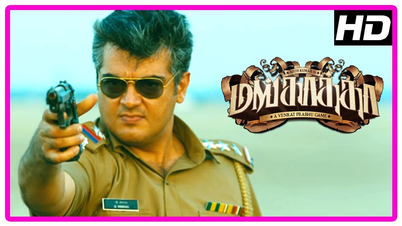 Ajith New Movie 2017 | Mankatha Movie Scenes | Ajith saves Aravind from ...