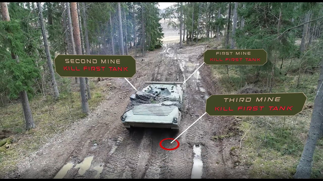 FMG & Raikka Anti-Tank mine laying, 3-30-30 concept - YouTube