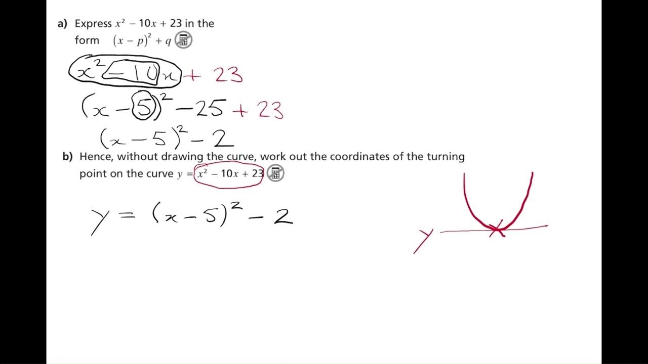 Graphs of Quadratic Functions - AQA GCSE Maths Higher - YouTube