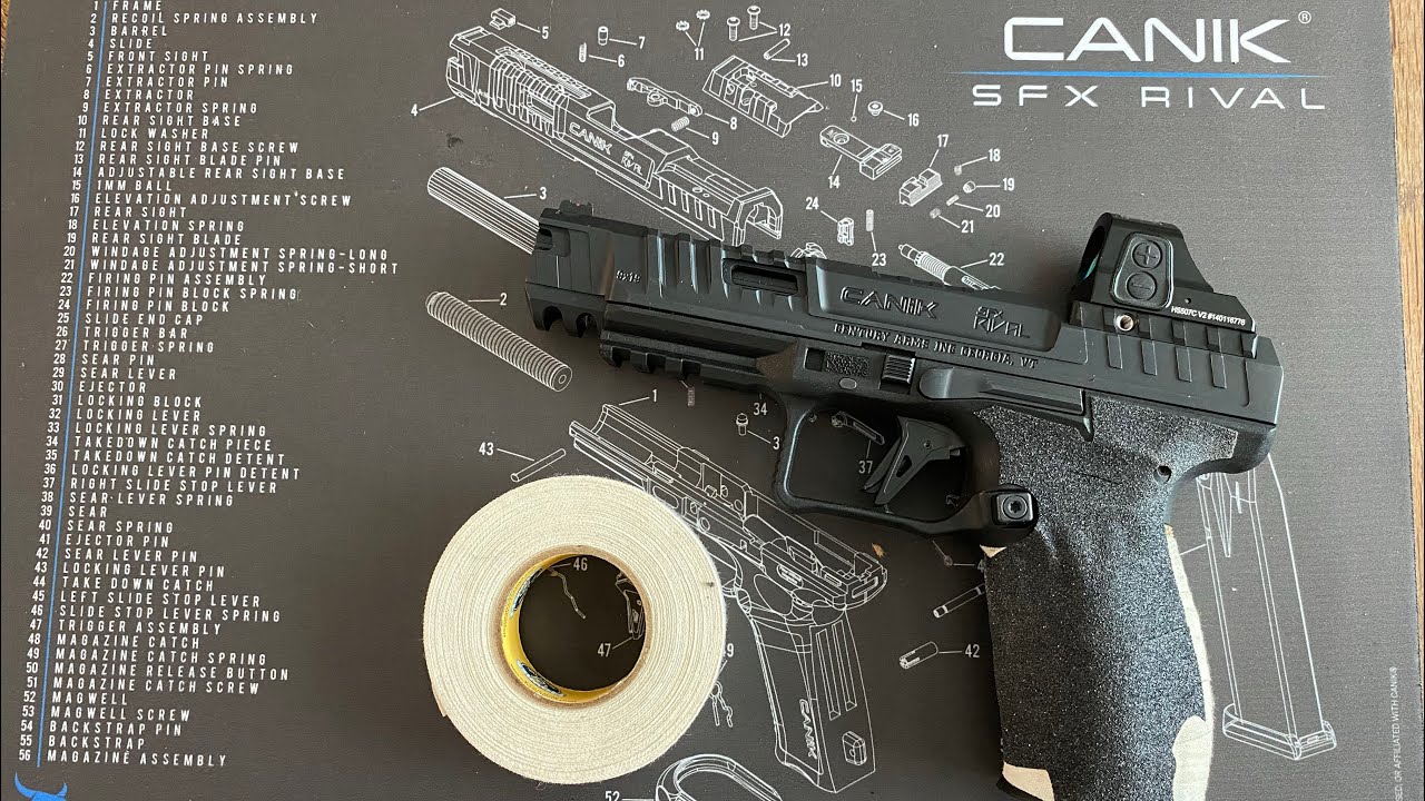 FAST AND EASY palm swell on my Canik sfx Rival for better faster ...