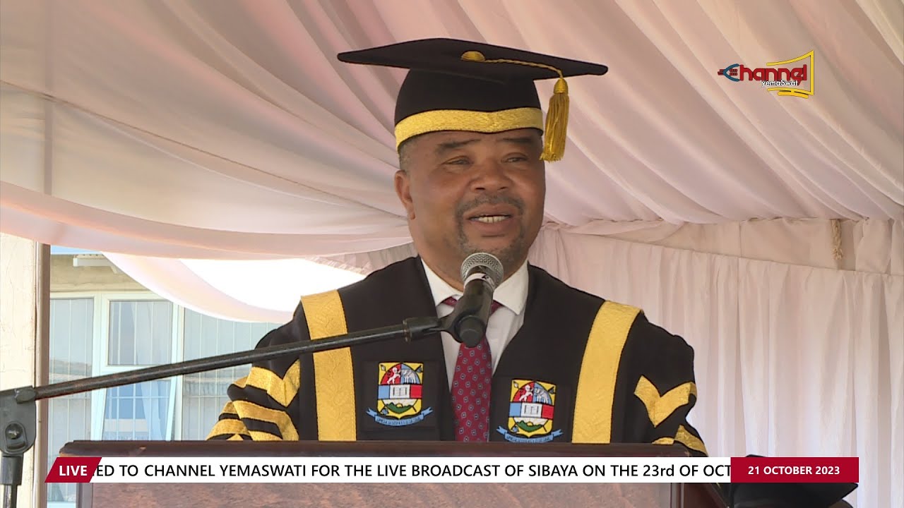 Chancellor Constitutes Assembly & Prof J.M Thwala's Remarks - YouTube