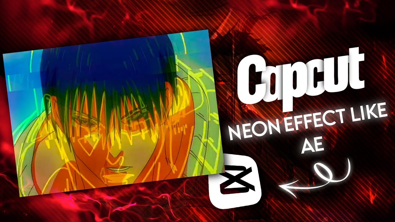 Neon+Glitch Effect Like AE [Make Your Transition Better] | Capcut Tutorial - YouTube
