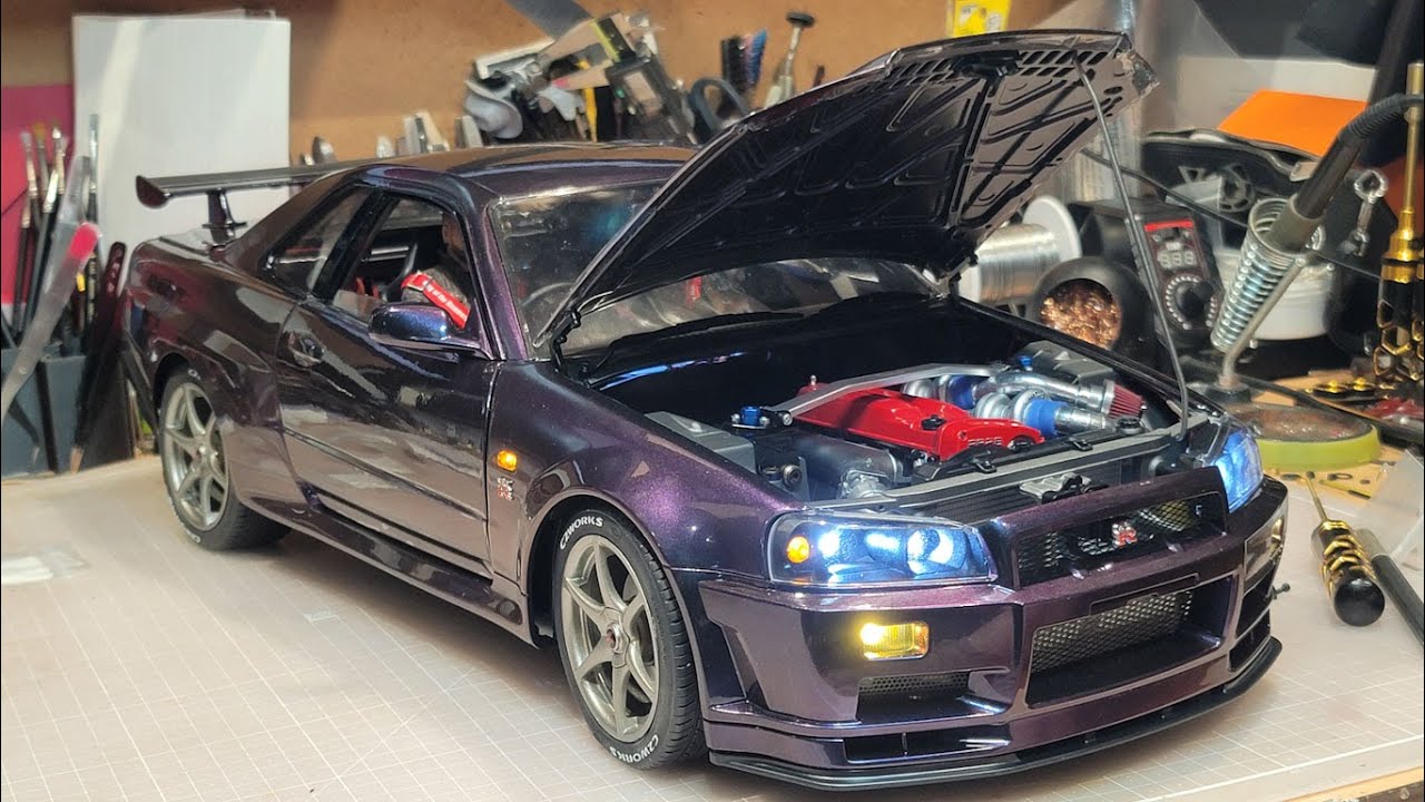 capo gtr r-34 - YouTube