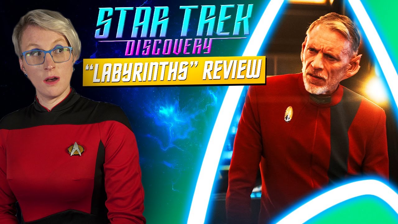 Star Trek Discovery 5.08 "Labyrinths" REVIEW - YouTube
