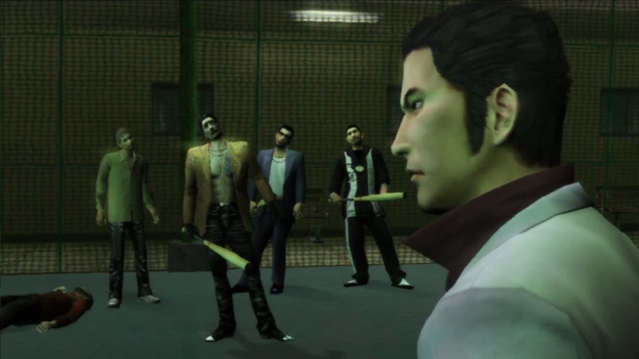Yakuza 1 (PS2) Majima Goro Batting Cage No Damage - YouTube