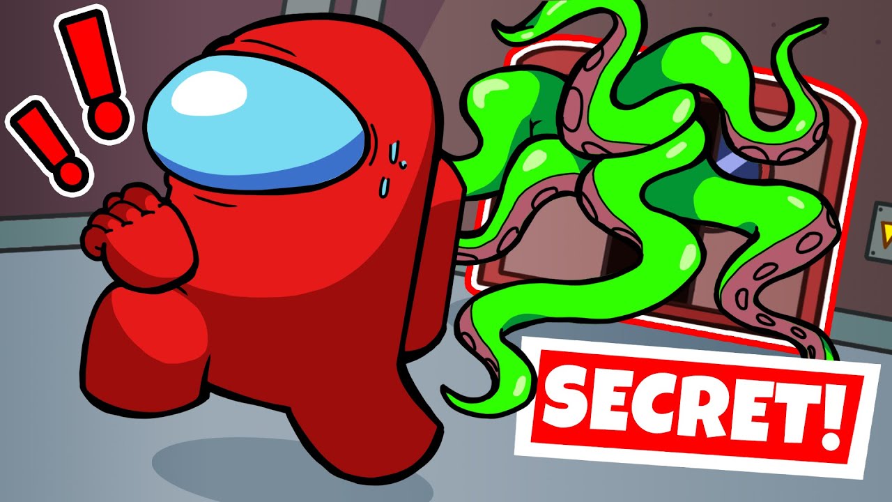 Opening the Secret Room on Airship in Among Us... - YouTube