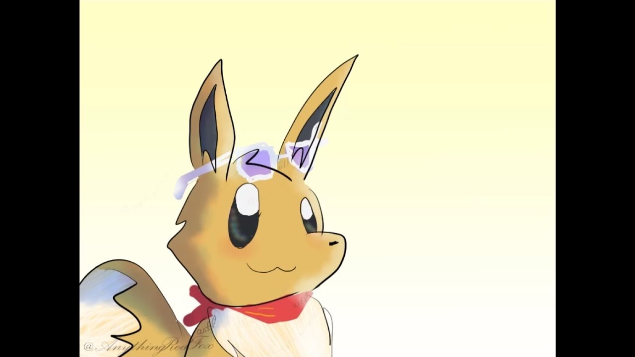 Animating an Eevee GIF: Happy Animation - My Eevee OC Skyler [Pokemon ...