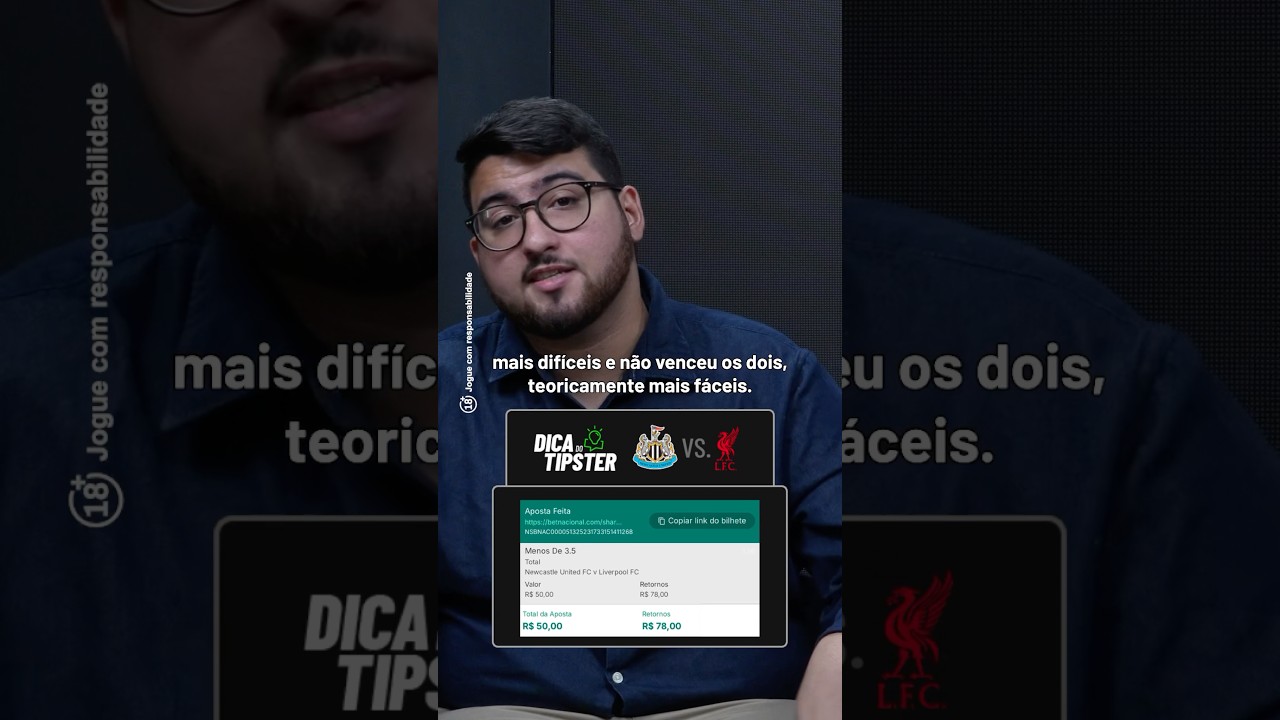 Dica do Tipster - Newcastle x Liverpool - Premier League (04/12) # ...