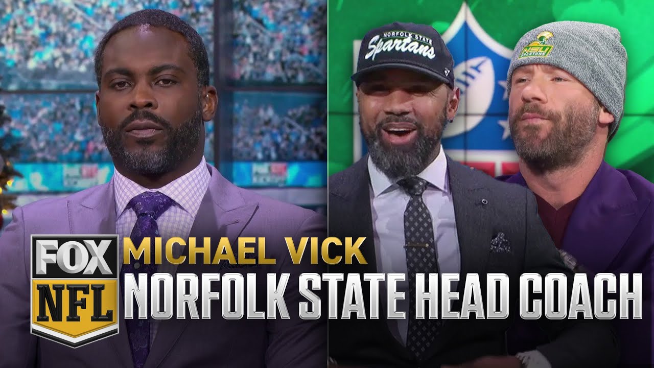 Michael Vick on accepting the head coaching position at Norfolk State ...