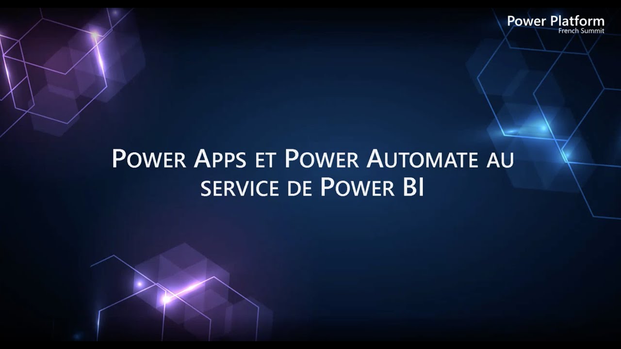 Power Apps et Power Automate au service de Power BI - YouTube