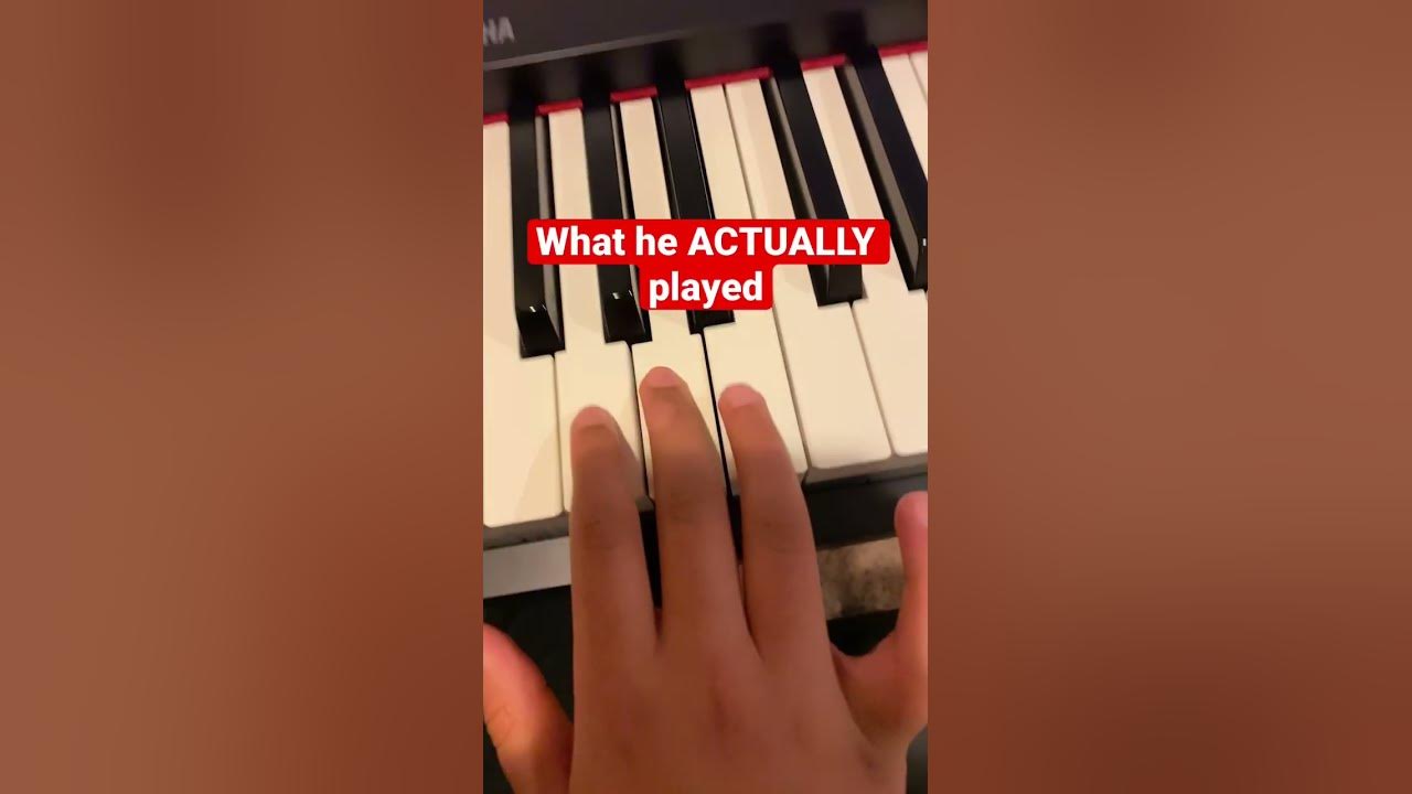 Exposing Fake Tiktok Piano Tutorials Pt1 Shorts Easypianotutorial Youtube