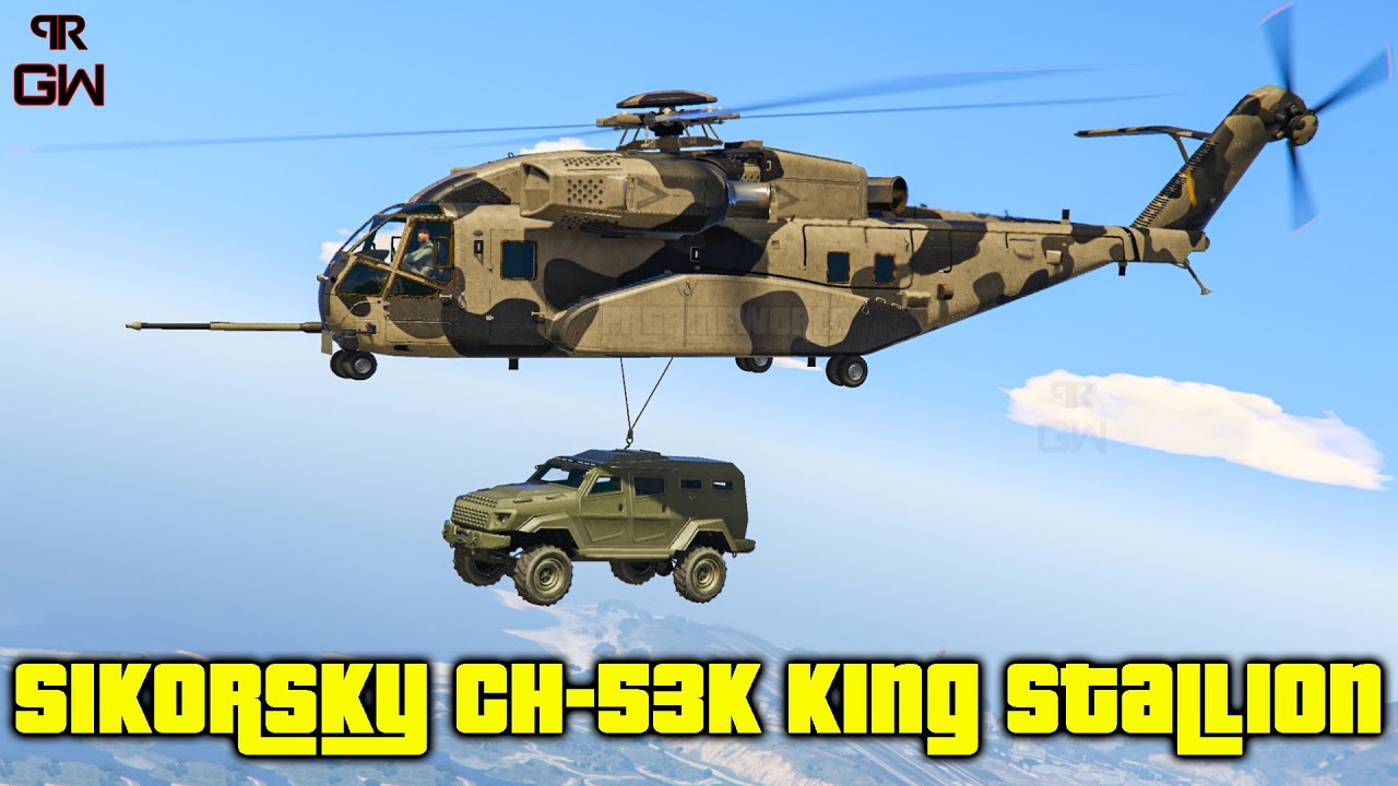 Sikorsky CH-53K King Stallion - Buckingham DH-7 Iron Mule Customization ...