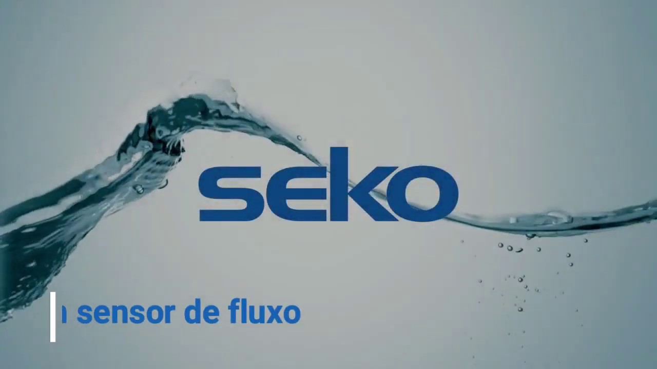 Exemplo utilizando o sensor de fluxo SEKO - YouTube