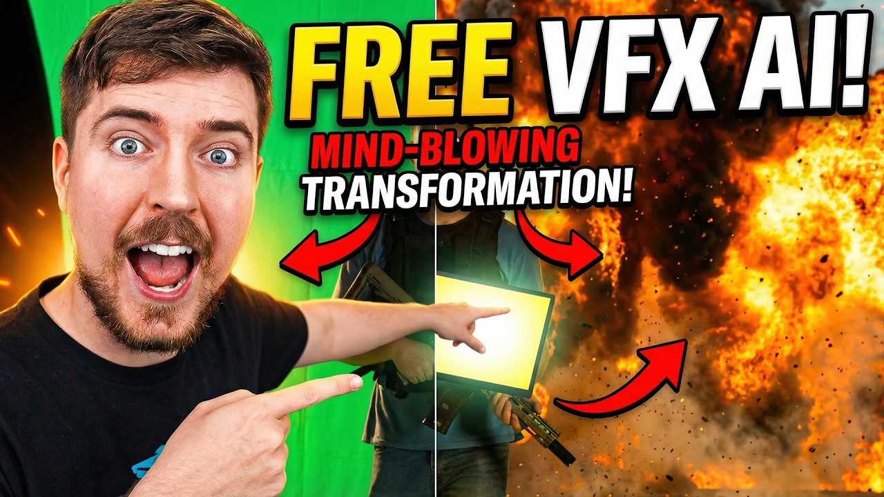 This FREE AI VFX IS INSANE 😱 ( Limited Time FREE) - YouTube