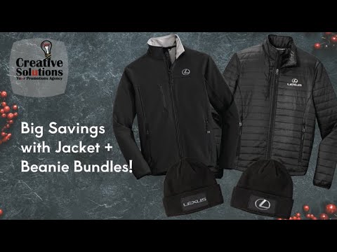 Lexus jackets beanie bundles - YouTube