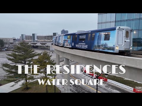The Residences Water Square Update | Downtown Detroit, Michigan 4K ...